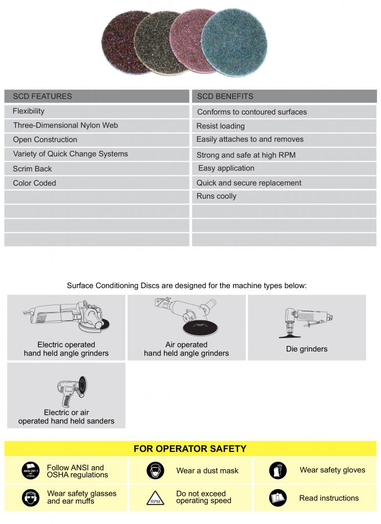 Surface Conditioning Discs Application Guide - Extreme Abrasives ...